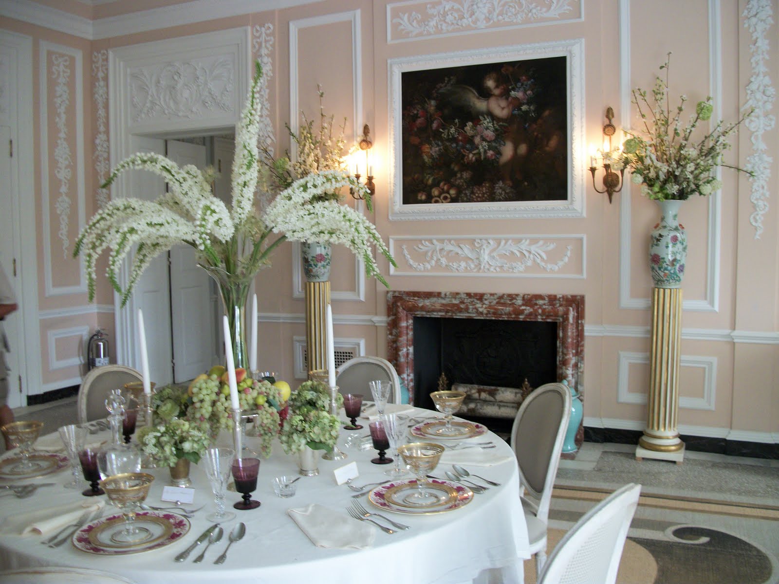 Writing Straight from the Heart: Mansion Dining Room of Writer, Edith ...