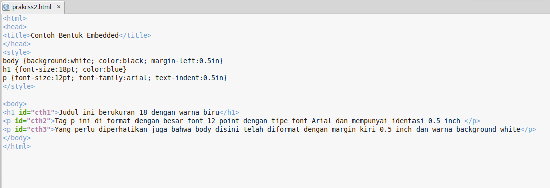 Pengenalan CSS - Risanurhaeni
