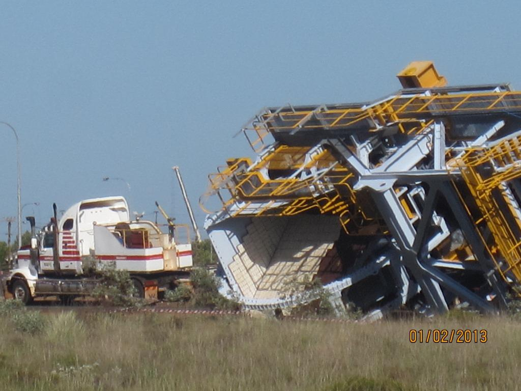 Mining Mayhem: Bucket-wheel Reclaimer Boom