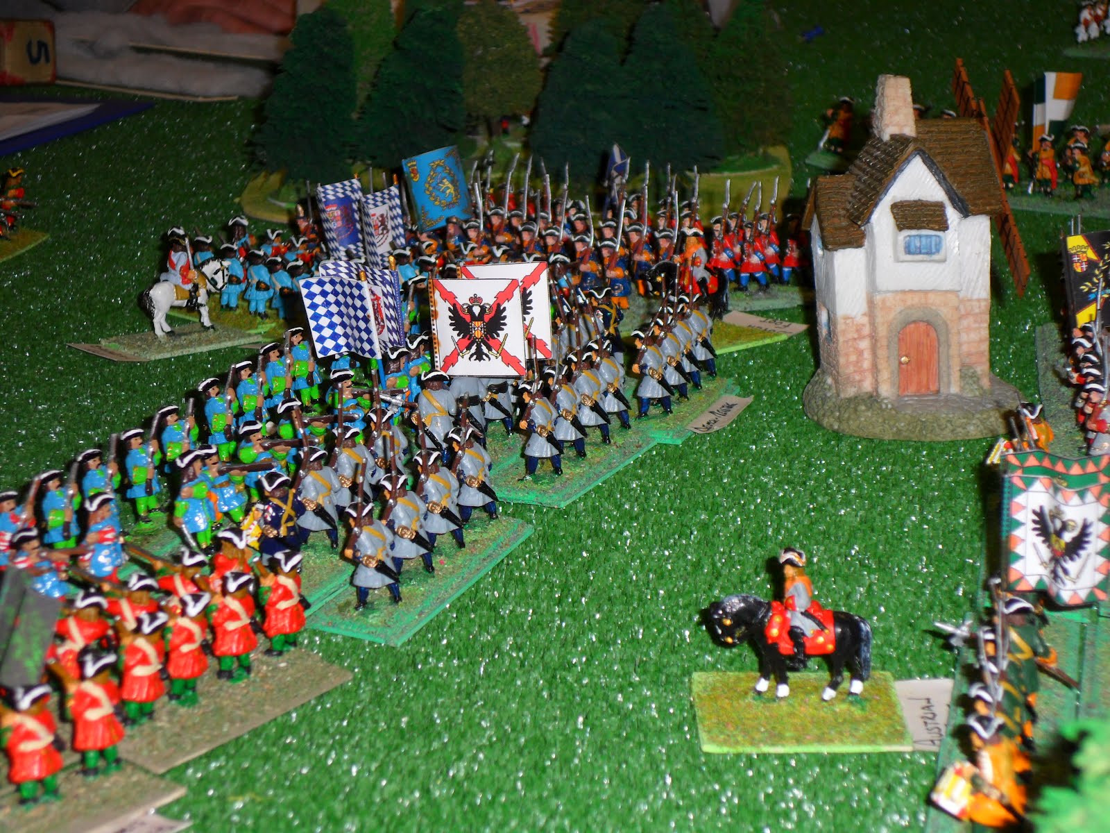 Westerhope Wargame Group: 18th Century game 13.5.12.