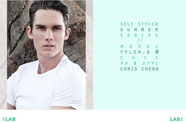 Dallys Models: Tyler Green for LAB A4 Face Forward Summer Series Exclusive