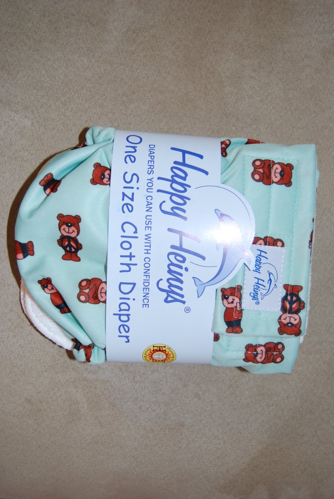 Life With My Littles: Happy Heinys one size Diaper Review and GIVEAWAY!!