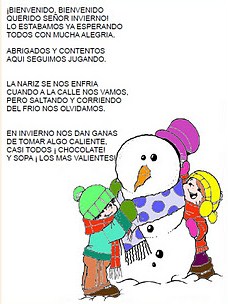 ¡Las estaciones del año!: El Invierno ya está aquí