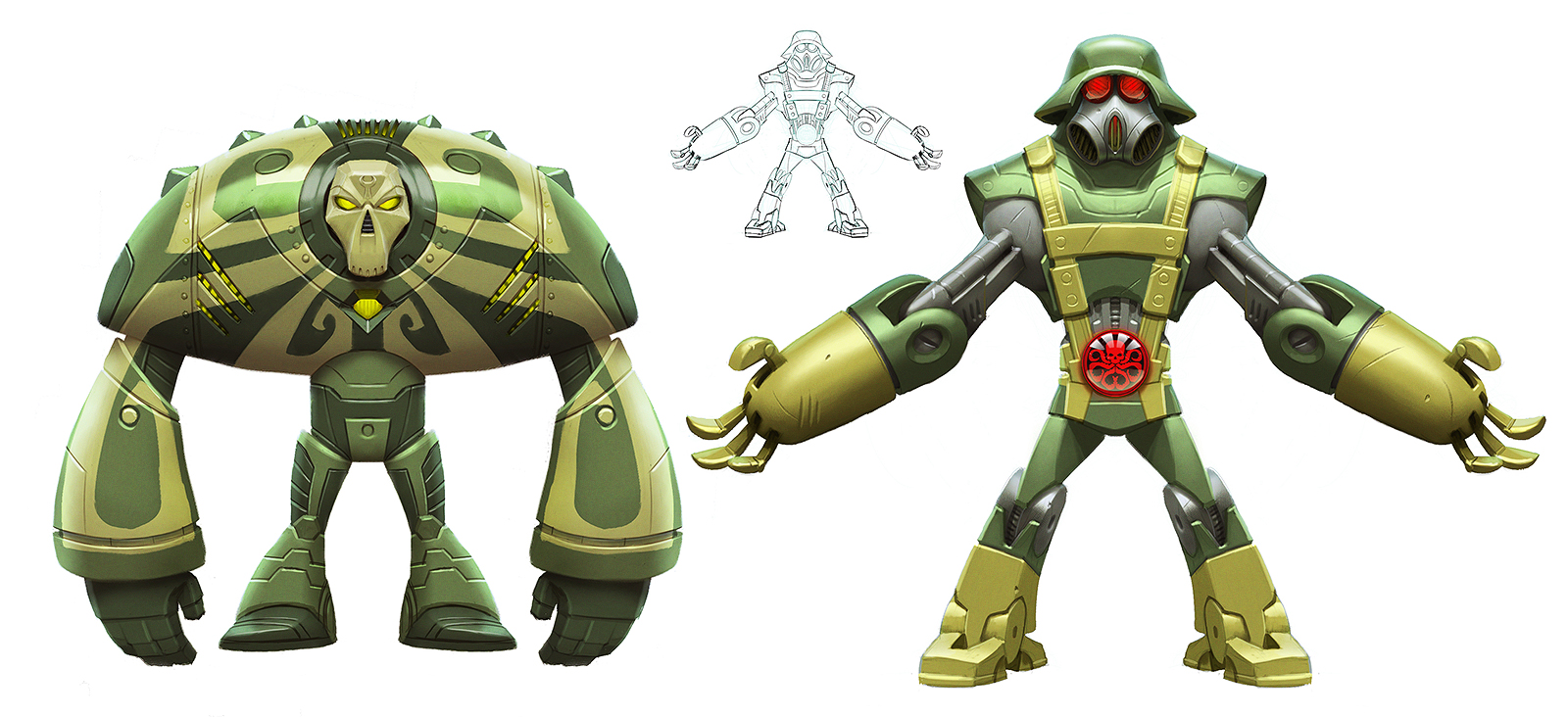 Sam's Tasty Art: Infinity Marvel Bots