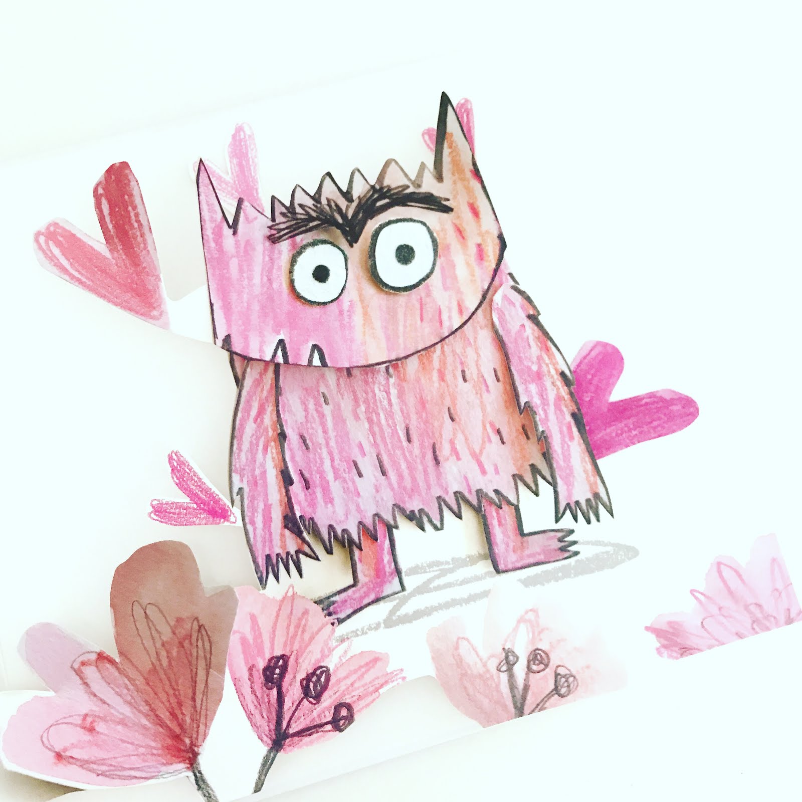 LOS PEQUES DE PEDRO DE VALENCIA: El Monstruo de Colores se ha enamorado