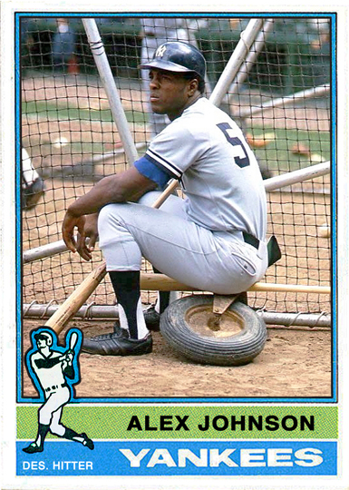 WHEN TOPPS HAD (BASE)BALLS!: MISSING IN ACTION- 1976 ALEX JOHNSON (1976 ...