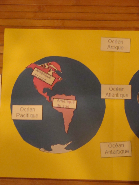Les continents et les océans #2 | On fait l'école à la maison