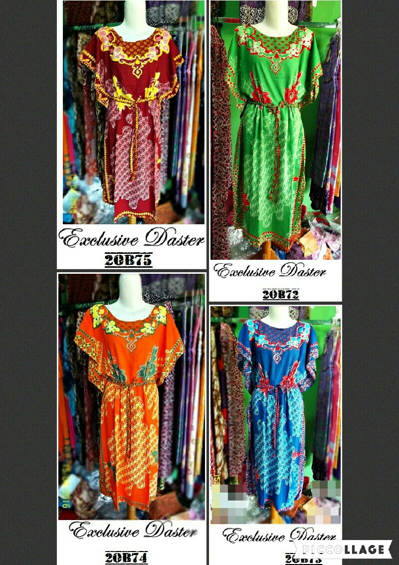 DASTER SAMITEX, DASTER EXCLUSIVE, ~ Toko Grosir Obi Batik