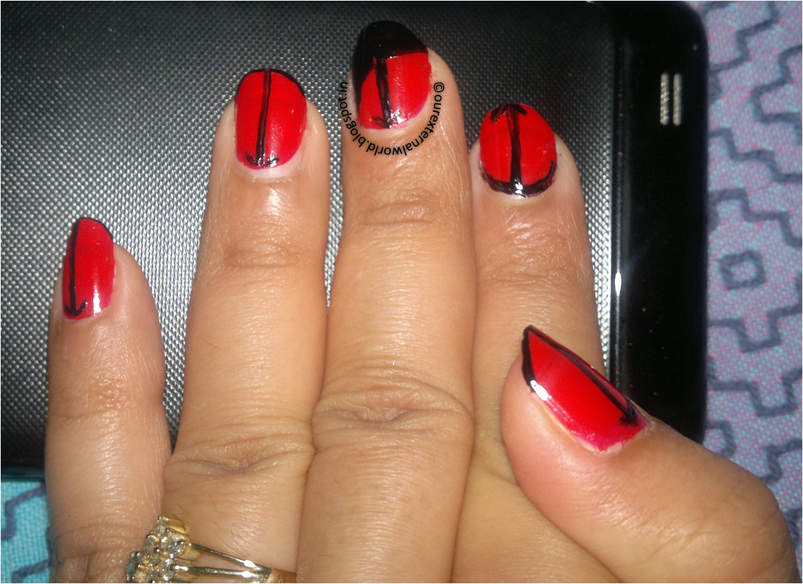 Girly Girl Nail Art Challenge - Gotta Love Chick Flicks - Devil Wears ...