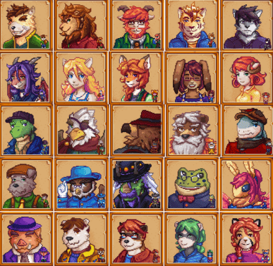 StardewValldewModGame: Anthro Characters Continued - (Furry Overhaul Mod)