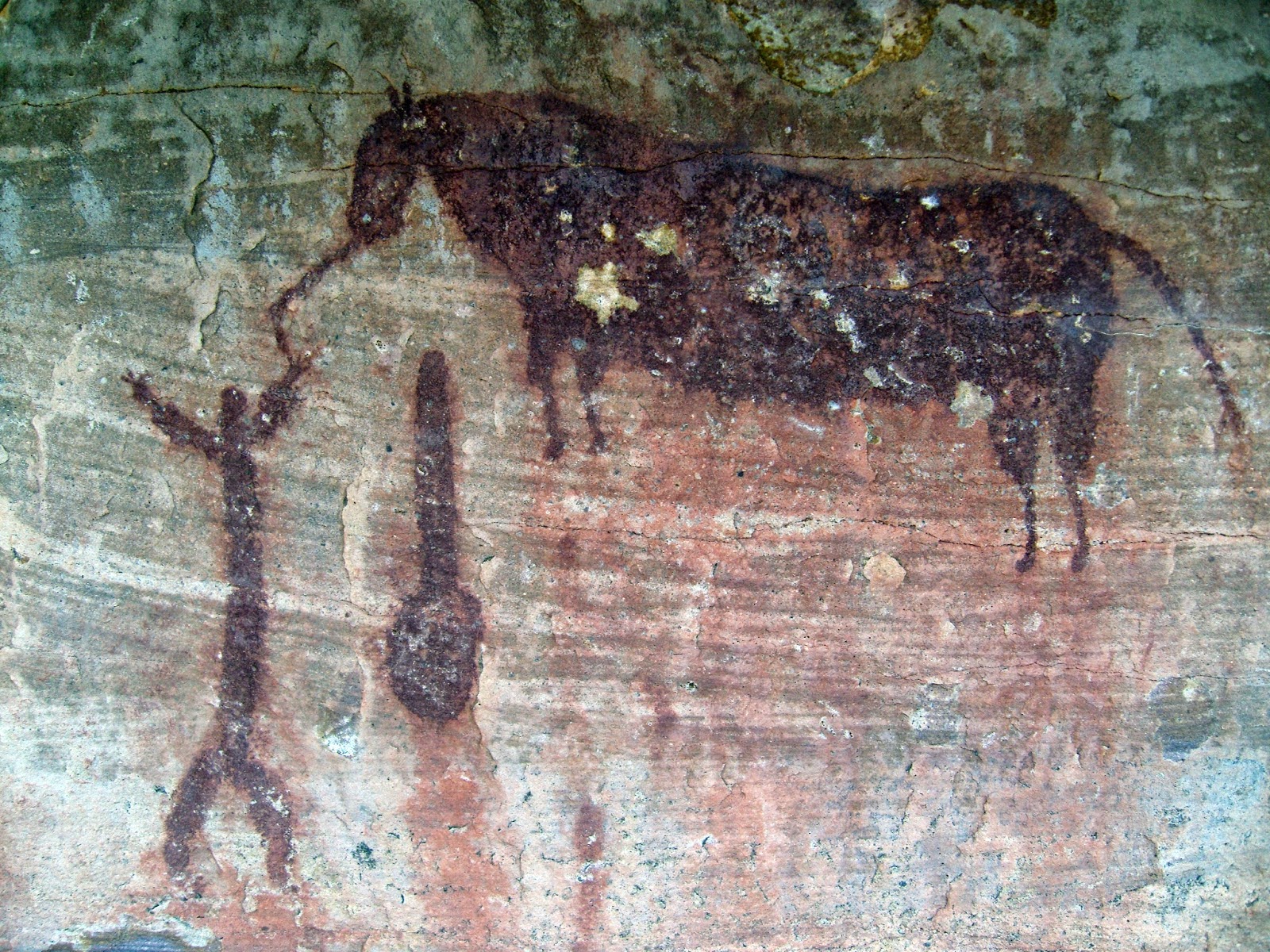 El ÁTICO: PINTURAS RUPESTRES de VILLAR DEL HUMO (Cuenca), por Angel Sánchez