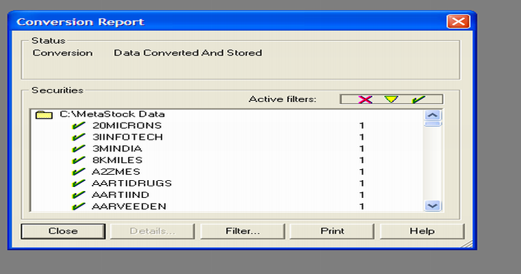 EOD data for Metastock Software ~ Make Money Online With A Money99 ...