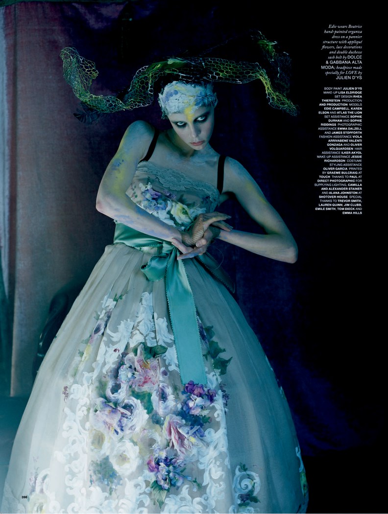 ! It Up Editoriais: The lion king de Tim Walker