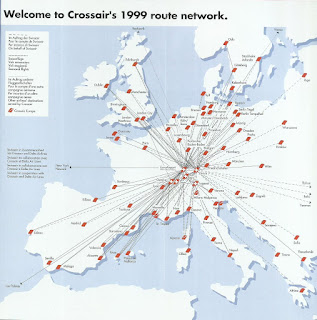 Airline memorabilia: Crossair (1999)