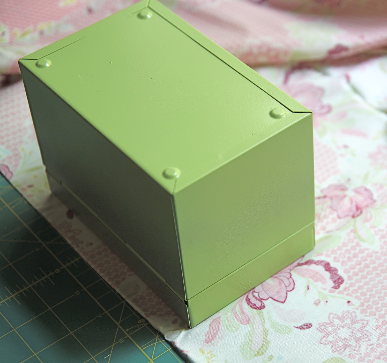 DIY Craft: No-Sew Fabric Covered Box Tutorial - The Cottage Mama