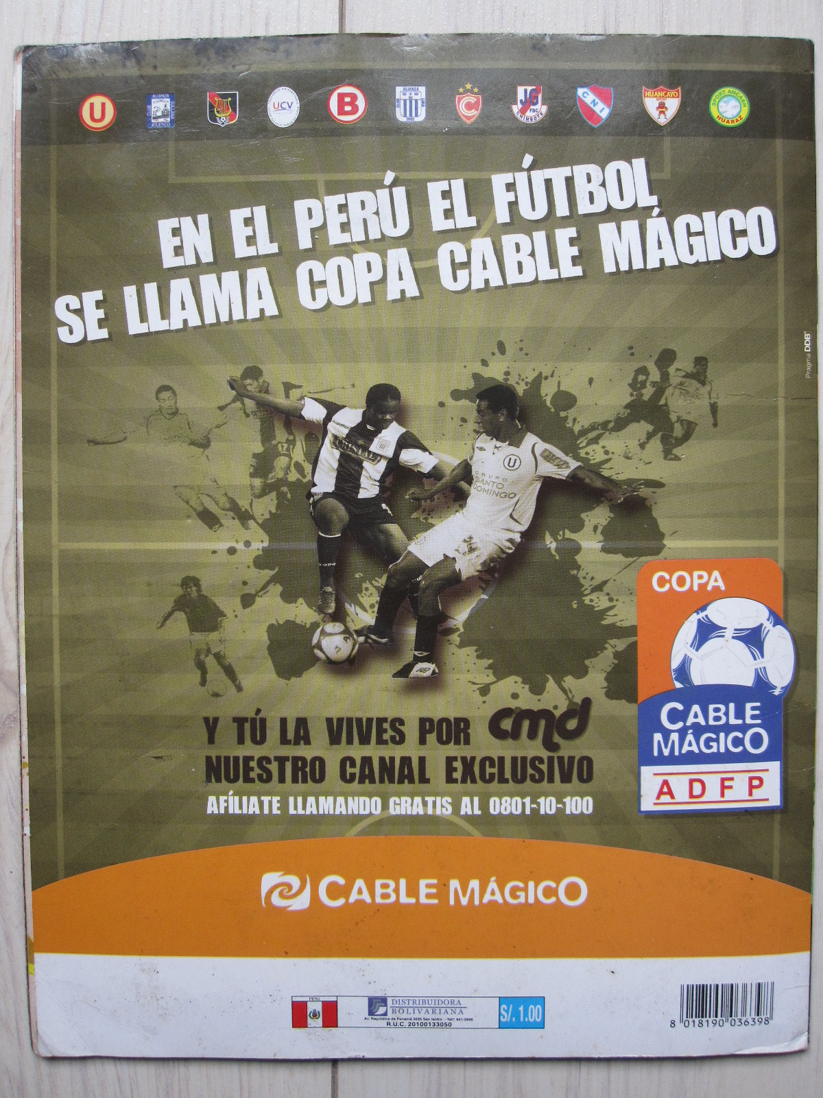 Only Good Stickers: Panini Copa Cable Magico 2009 (Peru)