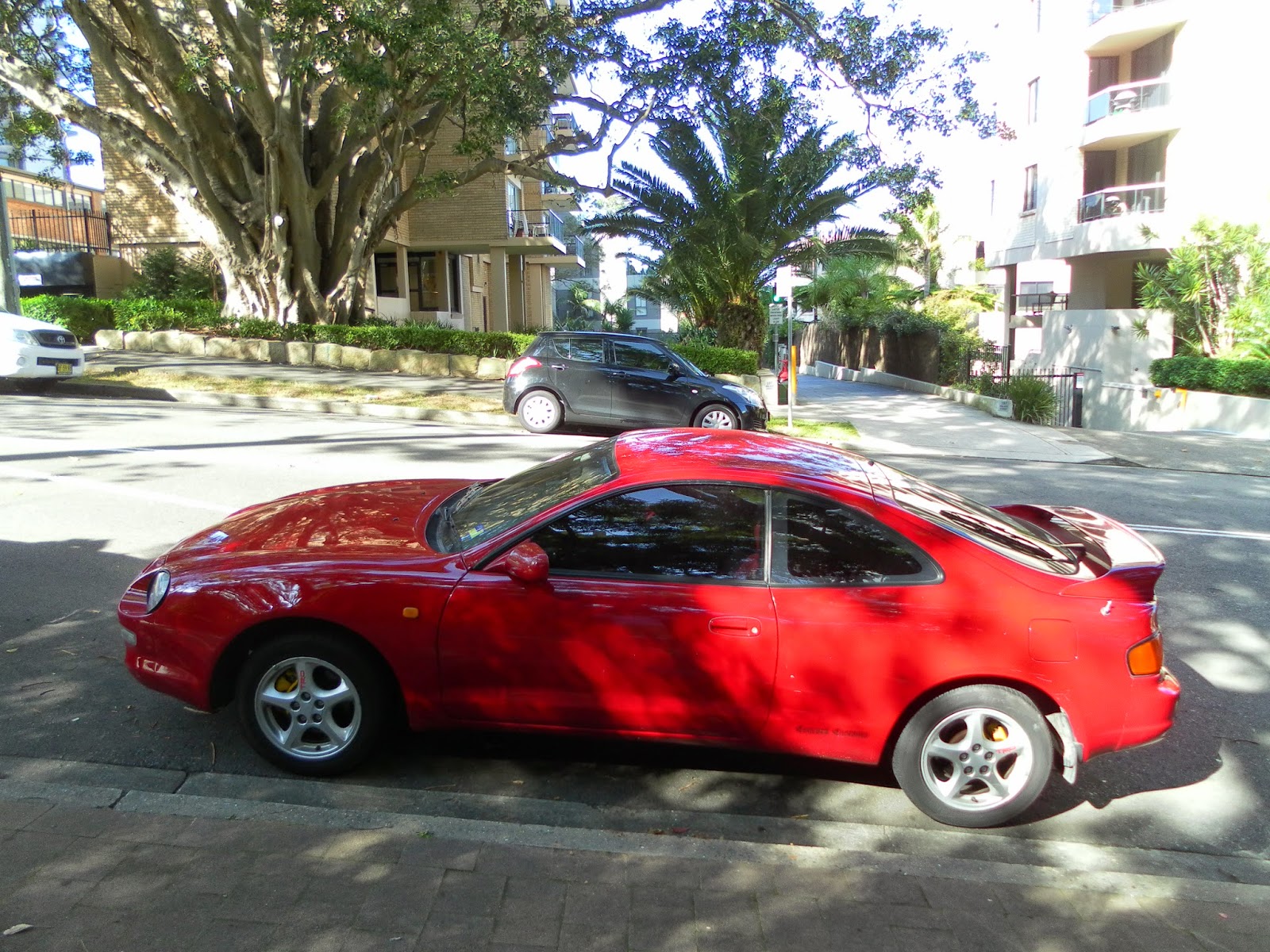 Aussie Old Parked Cars: 1995 Toyota Celica TRD Liftback (ST204)