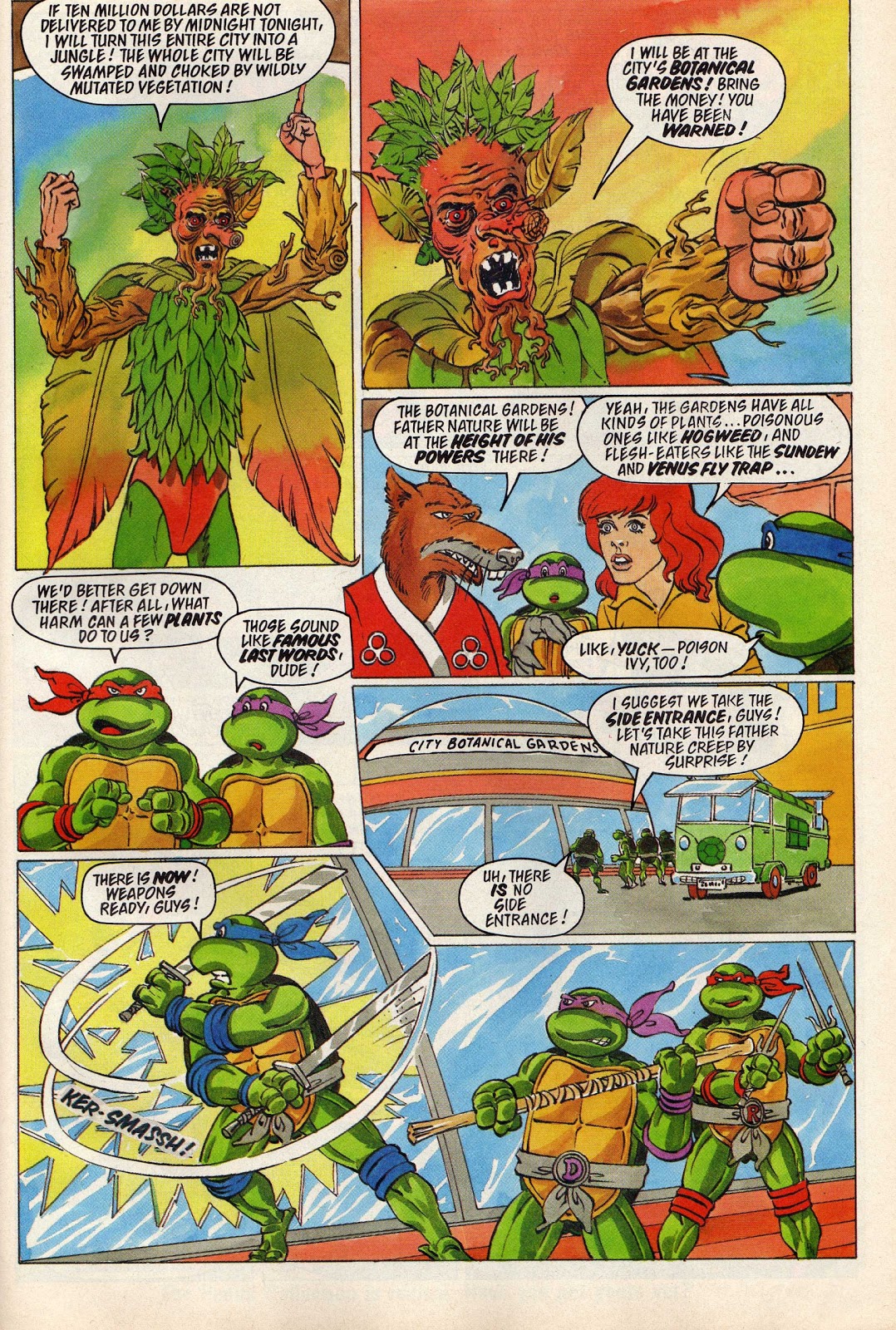 HERO TURTLES!: The Green Menace, issue 21, page 5