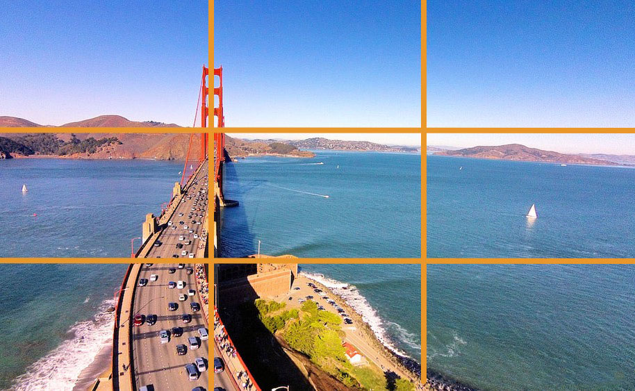 Country Road: Golden Ratio vs Rule of Thirds