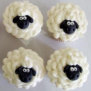 Cup Cake Ideas: CupCake Sheep