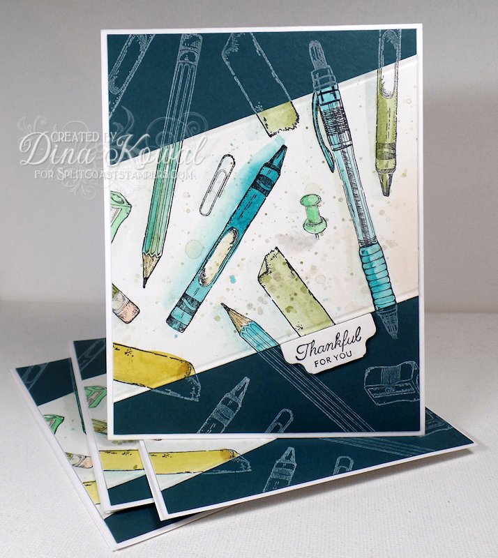 Dina Kowal Creative: Splitcoast Tutorial: Spotlight Stamping