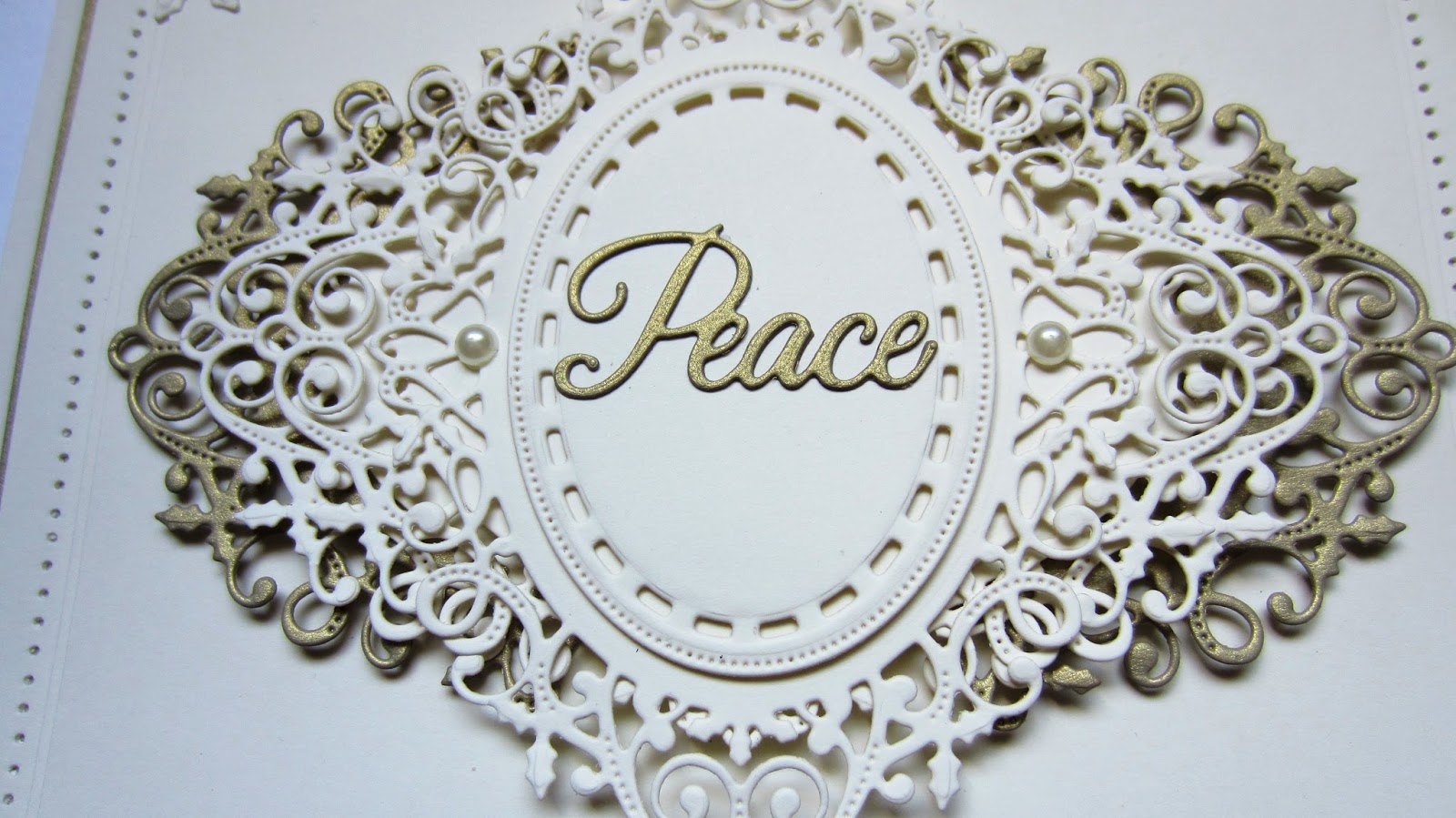 PartiCraft (Participate In Craft): Elegant Peace Card