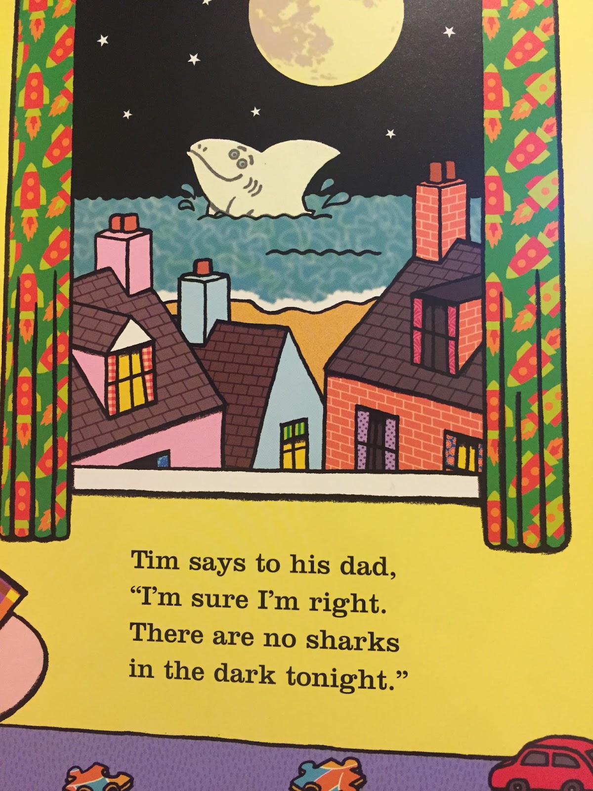 Picture Book Review: Shark in the Dark by Nick Sharratt 繪本推薦:Nick ...