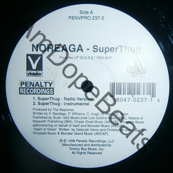 iAmDopeBeats Catalog: Noreaga - SuperThug [Vinyl Single]