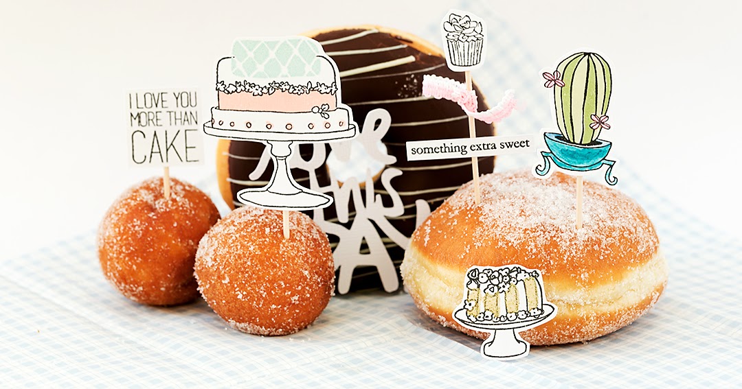 Altenew | Stamped Cake Toppers