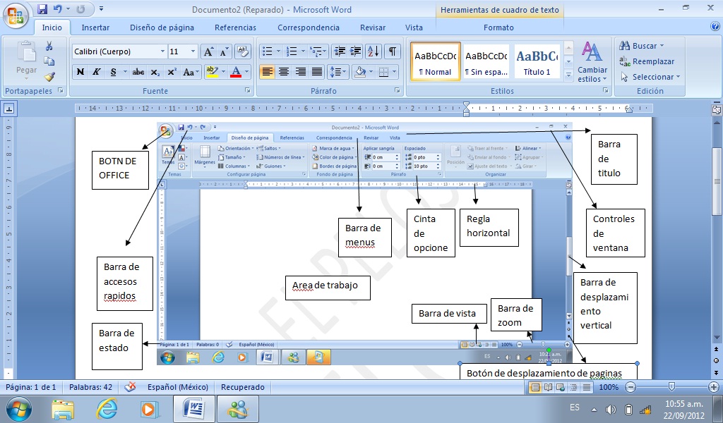 yurii: Partes de Word