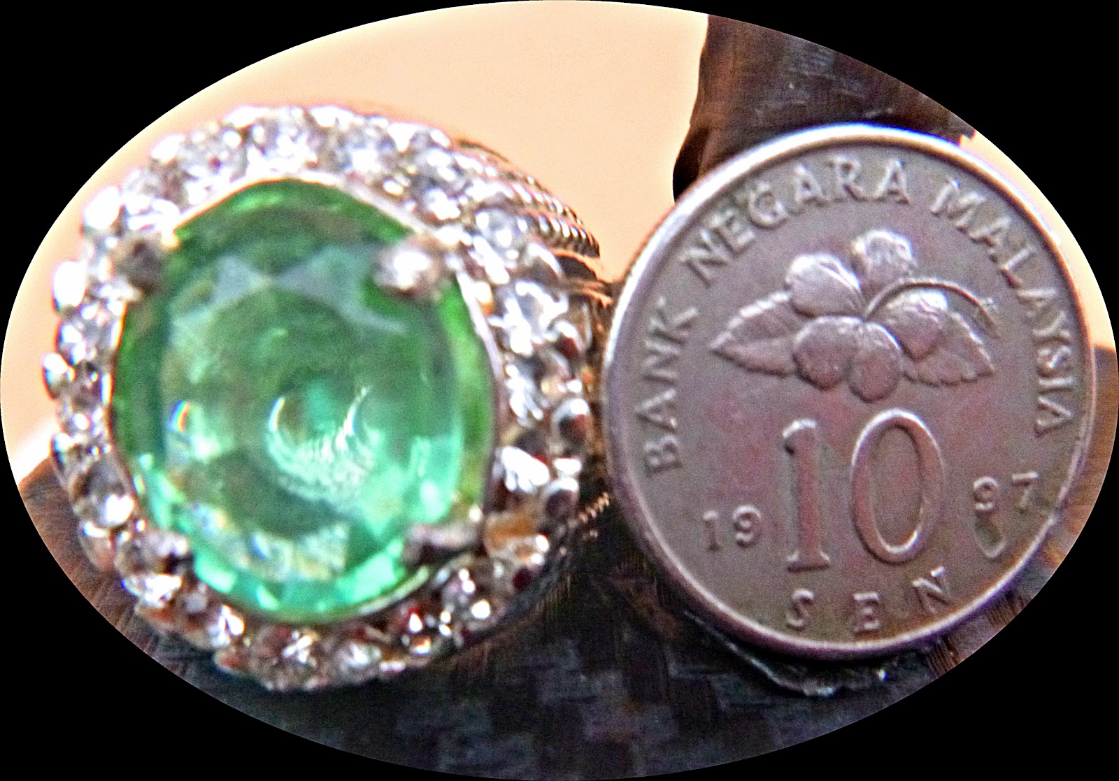 KeyjaShop: Cincin Permata Zamrud Asli