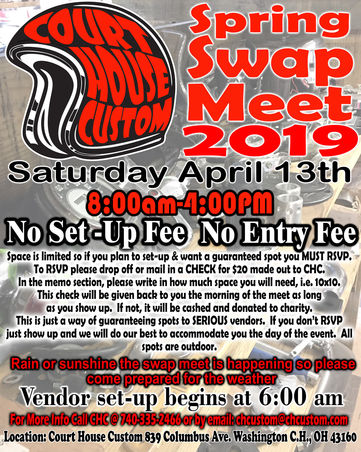 ChopCult: CHC Spring Swap Meet