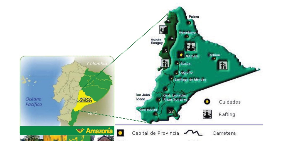 TURISMO EN MACAS: PROVINCIA DE MORONA SANTIAGO