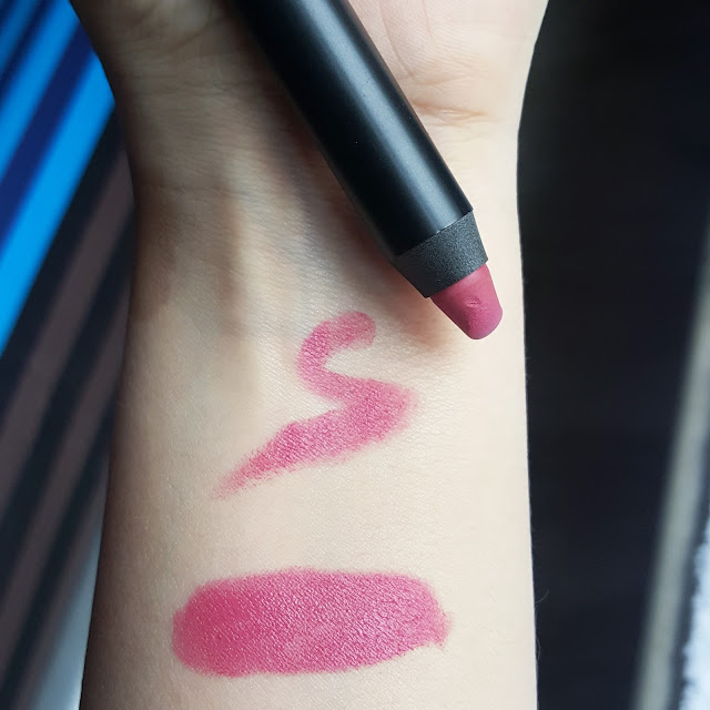 RIDZI MAKEUP: SUGAR COSMETICS MATTE AS HELL CRAYON IN ROSE DAWSON REVIEW