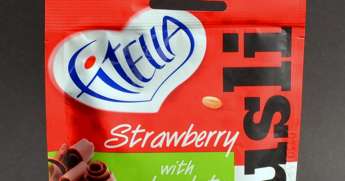 Fudmaniak: FUDTEST #24: Fitella Musli Strawberry with Chocolate- recenzja