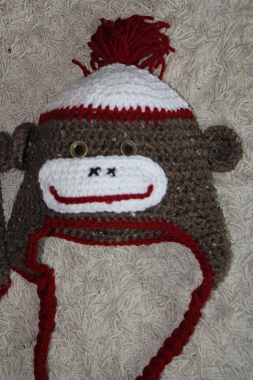 Miss Alainey Crafts: Sock Monkey Hat