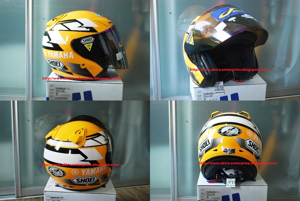 aKiRa Racing Enterprise: Shoei J Force II Factory Yellow