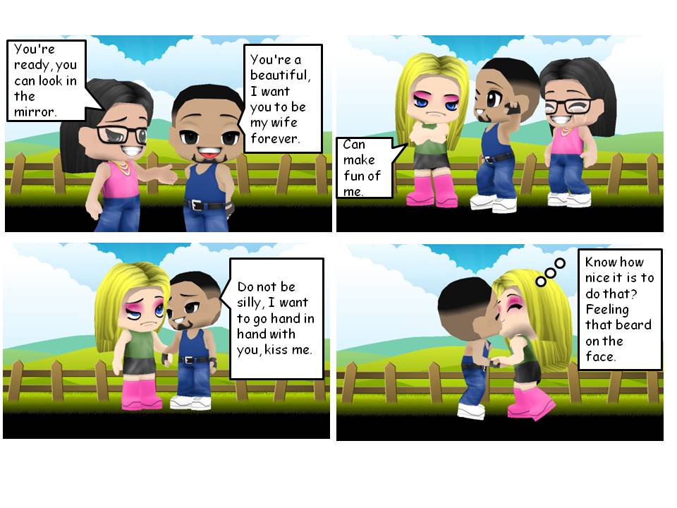 Crossdressing Cartoons.: The Transformation.