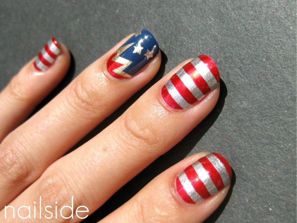 Nailside: 4th of July nails
