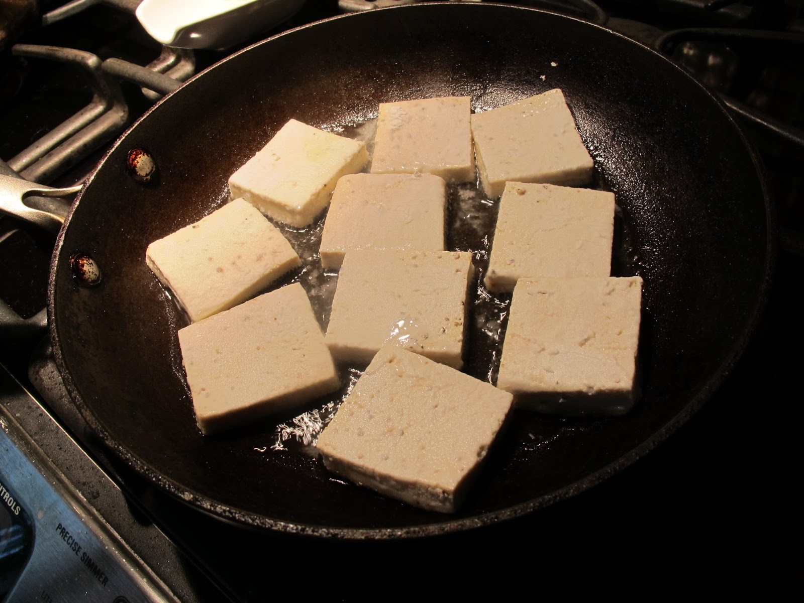 Veggies, Spice and Everything Rice: Crusted Lemon Tofu