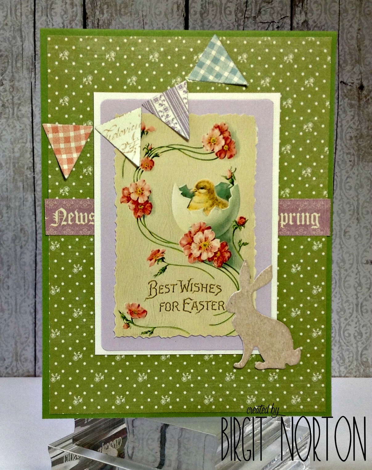 Crafting While I Wait: Easter Wishes