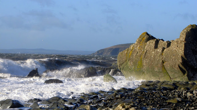 The Glebe Blog: A Windy Day on Luce Bay