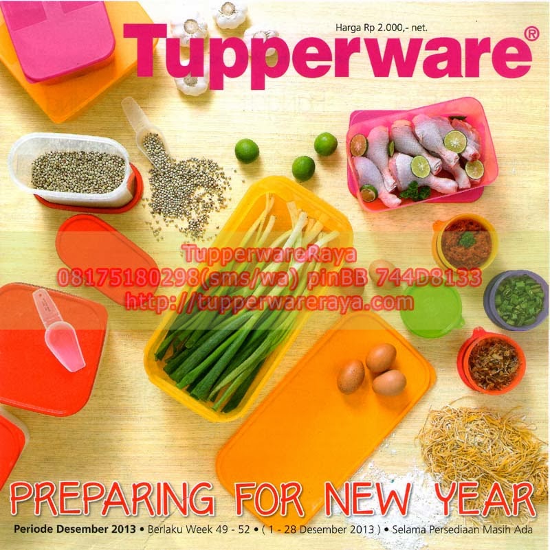TUPPERWARE ONLINE RAYA: Katalog Tupperware Promo Desember 2013