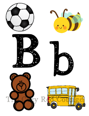 The Cozy Red Cottage: B is for Body Preschool Theme