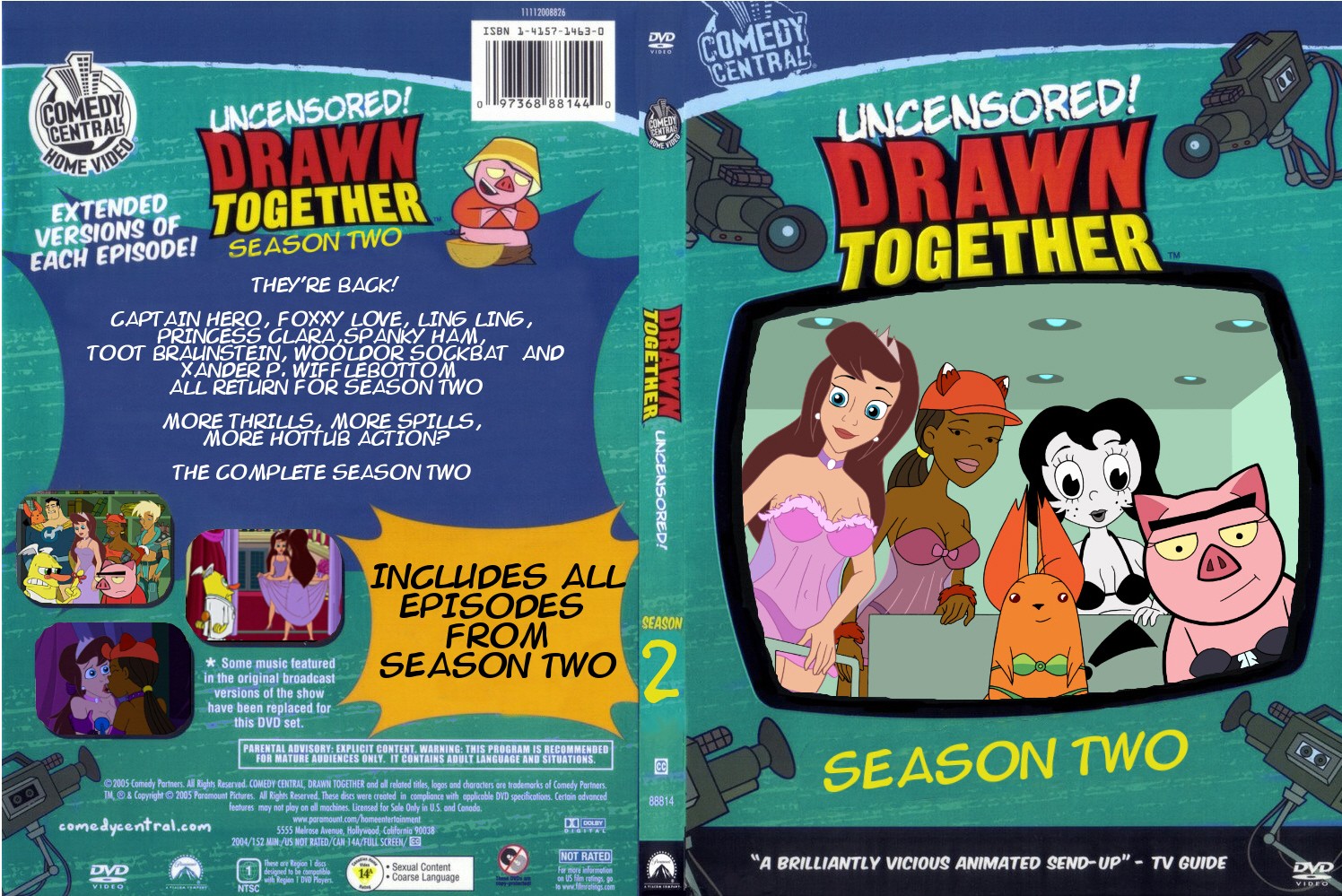 descargas todas tus series: Drawn Together Segunda Temporada