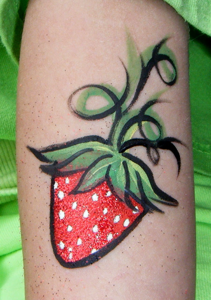 Adventures of a Face Painter: Foodie Face Painting