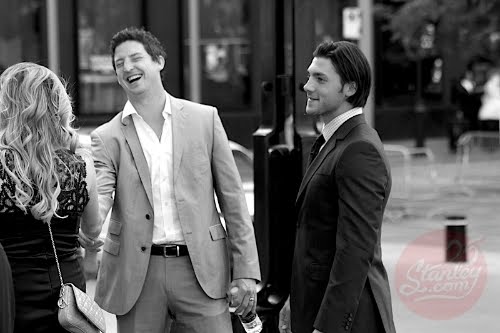 Kristopher "Tanger" Letang #58: Kris at Marc Andre Fleury's wedding