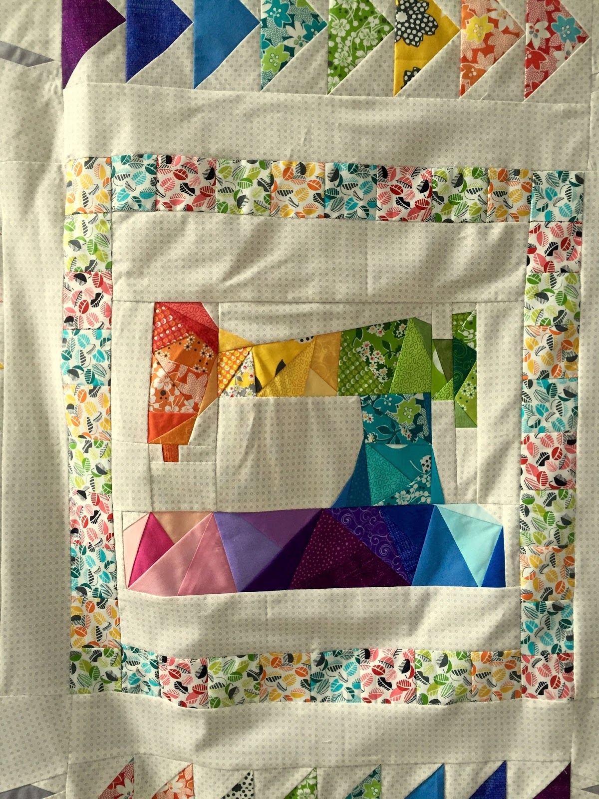 Susie's Sunroom: Rainbow Sewing