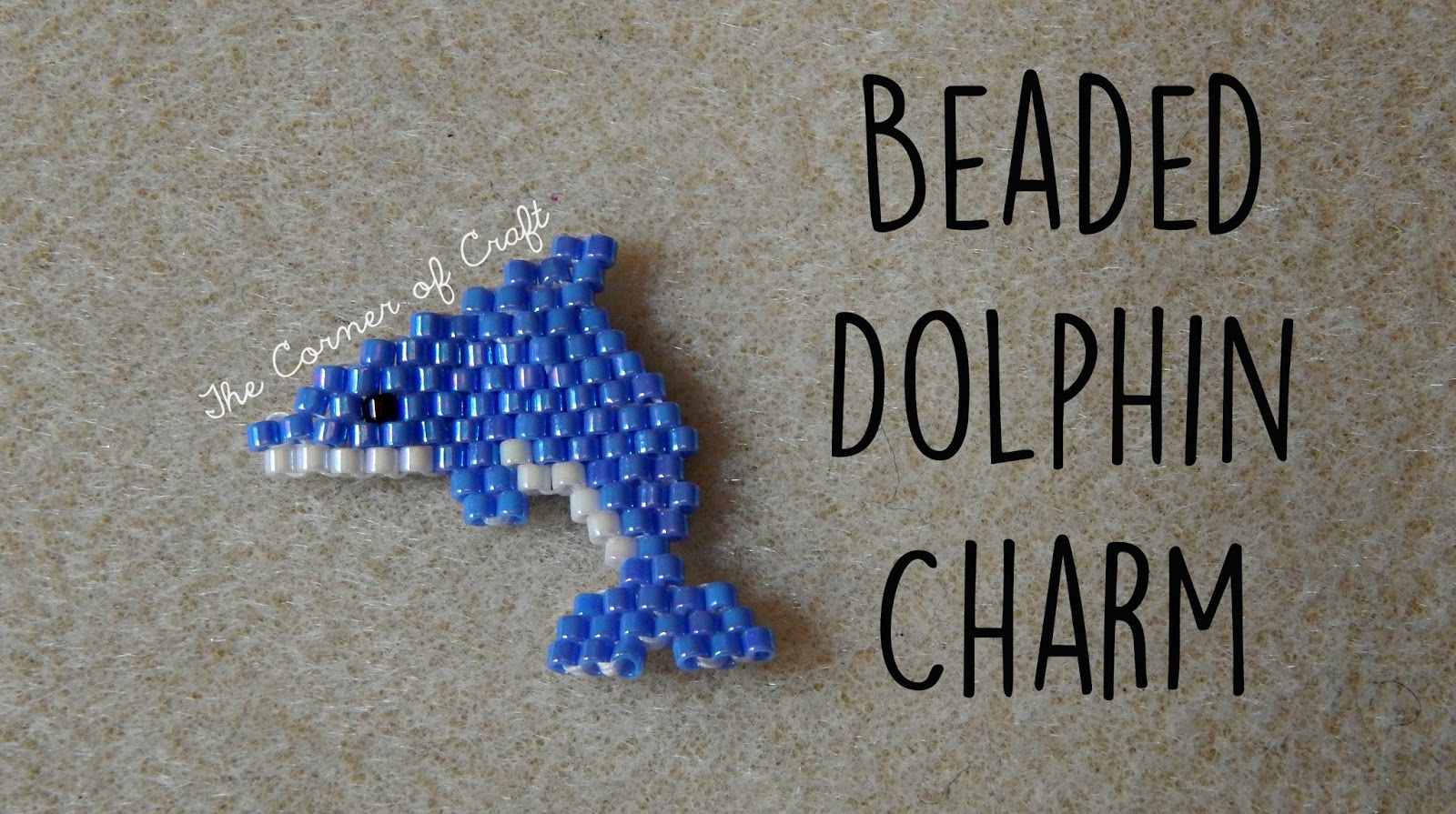 Welcome to the Cozy Corner of Craft: Brick Stitch Dolphin Pattern