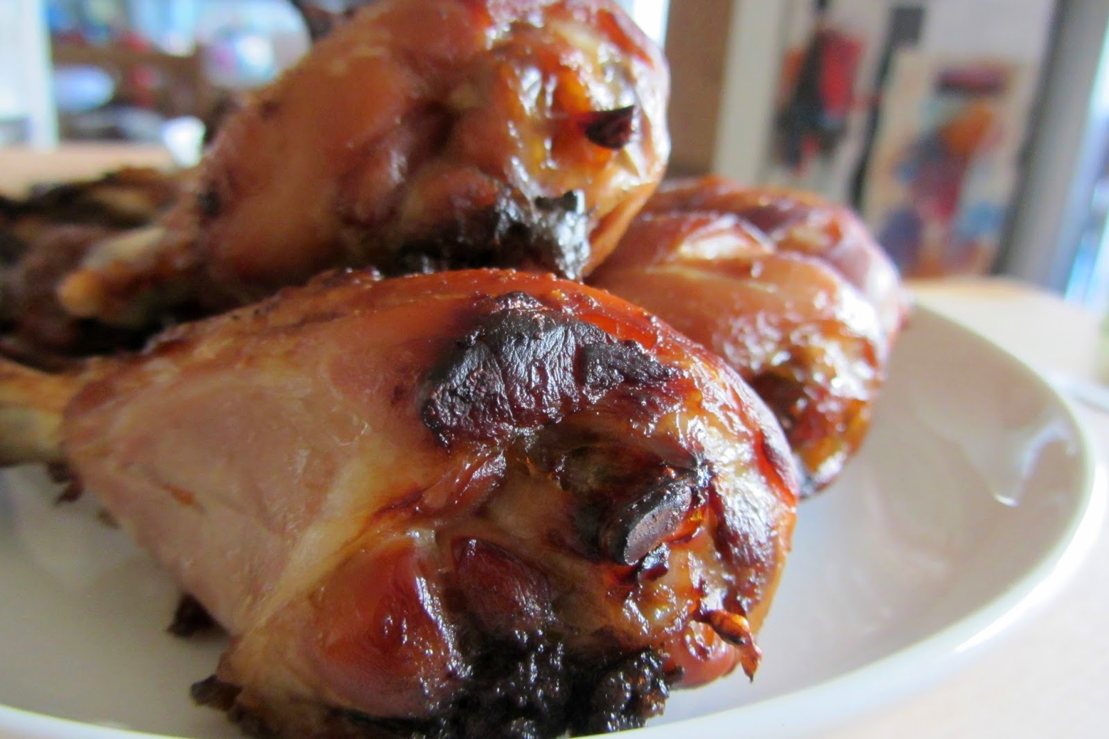 Slimming World Delights: Orange, Garlic and Soy Chicken Drumsticks